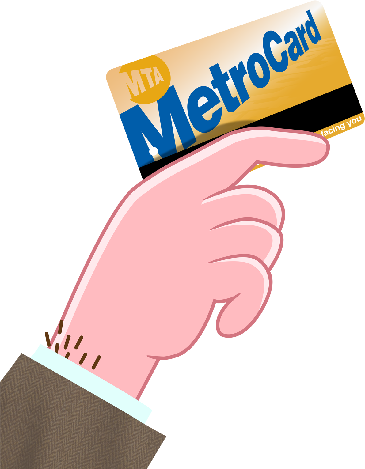 Let's See What Would A Metrocard Emoji Convey That Clipart - Full Size ...