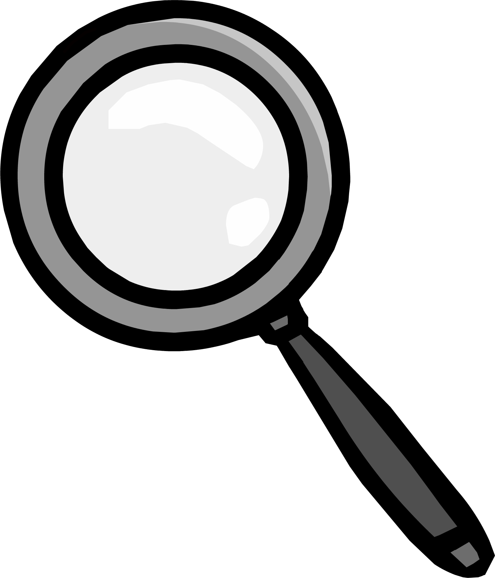 Hand Lens - Circle Clipart - Full Size Clipart (#3642107) - PinClipart