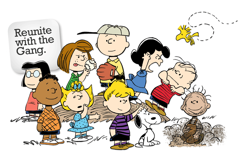 Download Header Character Landing - Peanuts Characters Clipart ...