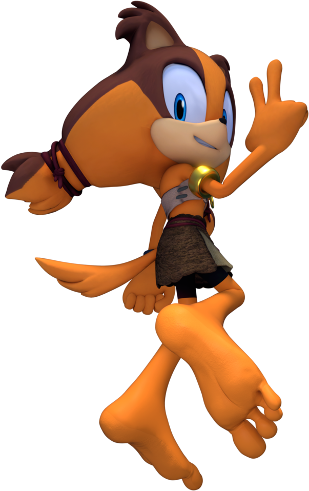 Download Barefoot Clipart Transparent - Sonic Sticks Feet - Png ...