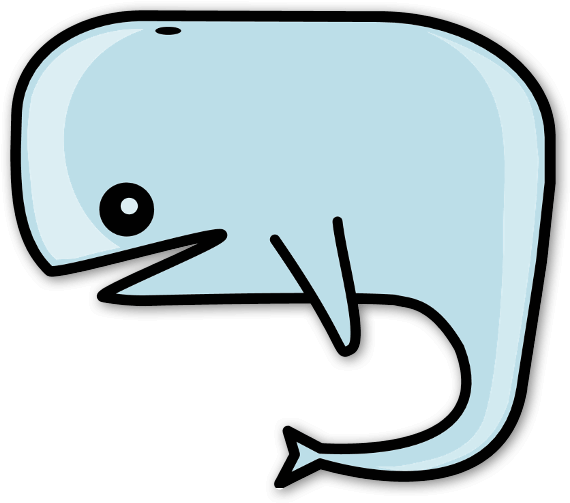 Blue Whale - Sad Whale Clip Art - Png Download - Full Size Clipart ...