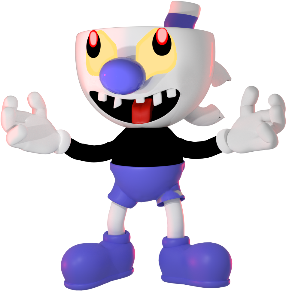 Download Stitchedaffliction 5 17 Mugman By The64thgamer - Cuphead Bad ...