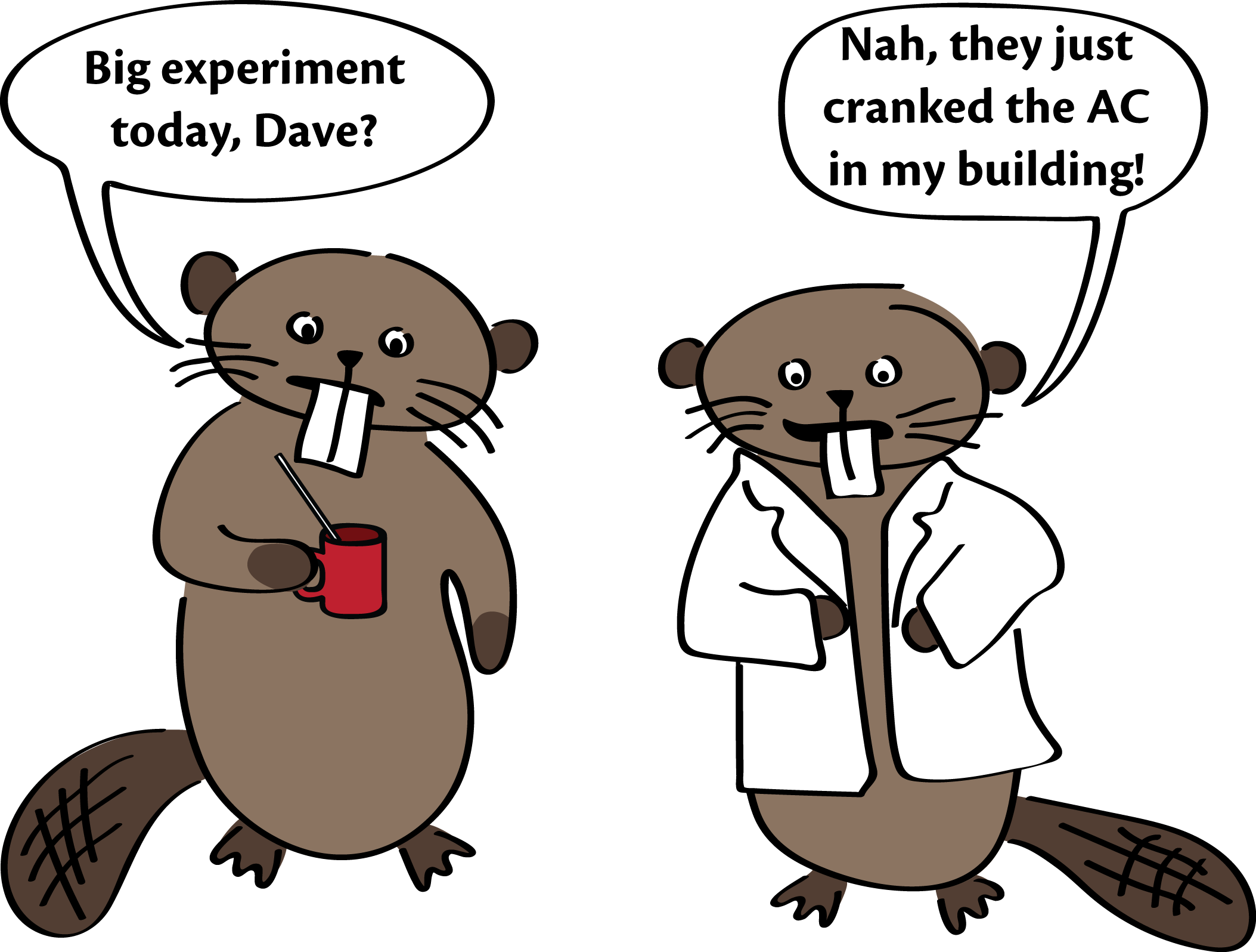 Maintain Internal Homeostasis At Biorefs Coffee Hour - Cartoon Clipart ...