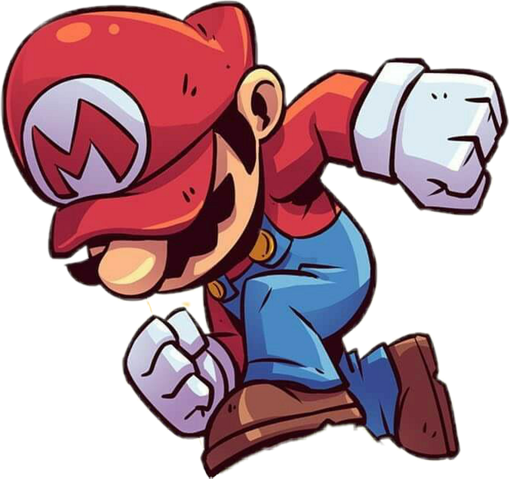 Download Mario Sticker - Mario Bros Chibi Clipart (#3668681) - PinClipart