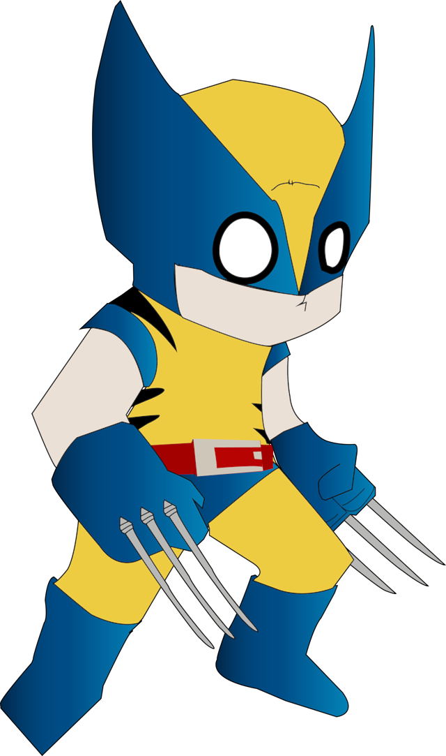 Wolverine - Cartoon Clipart - Full Size Clipart (#3678232) - PinClipart