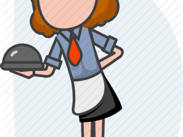 Steward Clipart Food Catering - Cartoon - Png Download - Full Size ...