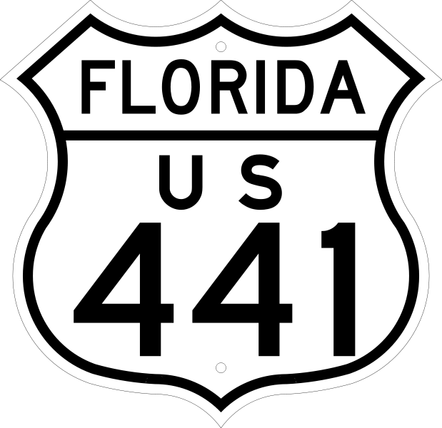 Us 441 Florida - U.s. Route 66 Clipart - Full Size Clipart (#3685389 ...