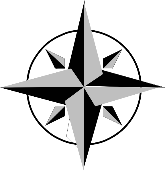 Clipart Of Reviewer, Gambar S And Compass Map - Rosa Dos Ventos Png ...