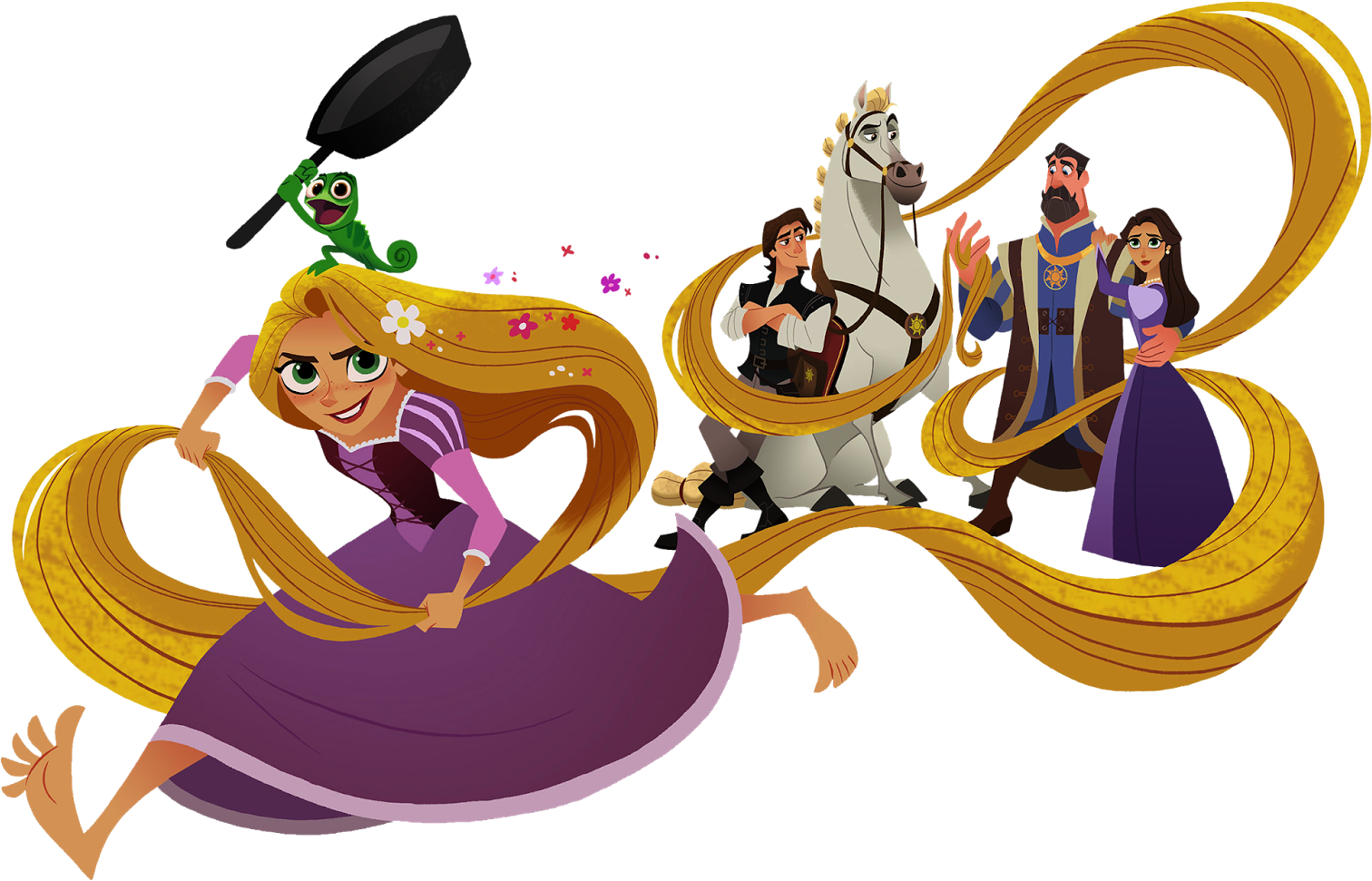 Rapunzel Clipart Rapunzel Disney - Png Download - Full Size Clipart ...