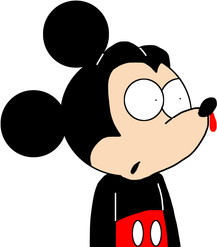 965 X 828 2 - Mickey Mouse Nose Bleeding Clipart - Full Size Clipart ...