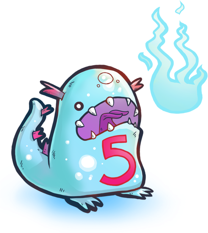 Kids Solve Math Problems By Saving Castles From Monsters Clipart - Full ...