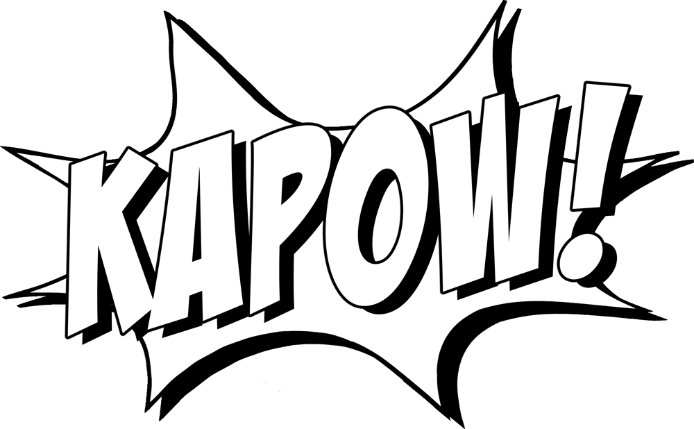 Kapow Clipart - Png Download - Full Size Clipart (#3694891) - PinClipart