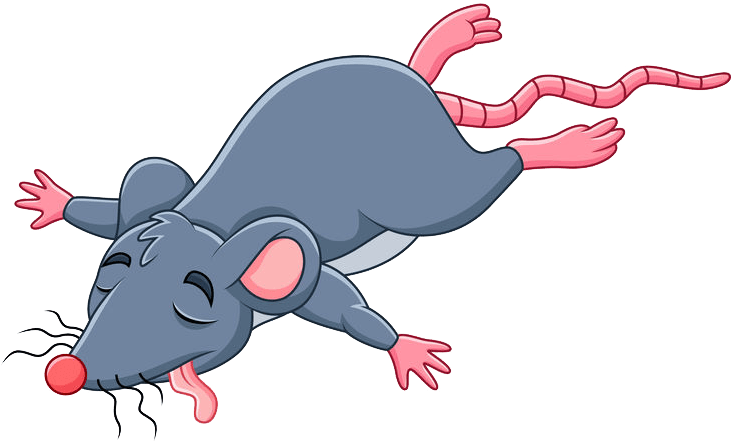 Download Dead Rat - Dead Mouse Cartoon Clipart (#3694968) - PinClipart