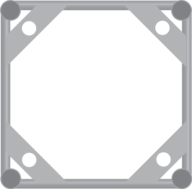 Box Truss 5' Section Dimensions - Y1rm98010 Clipart - Full Size Clipart ...