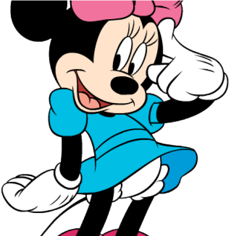 Minnie Mouse Clipart Tired - Minnie Mouse - Pink Backpack Rucksack Bag ...