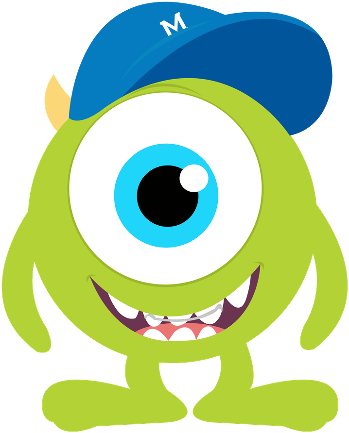 Say Hello - Monster Inc Caricaturas Png Clipart - Full Size Clipart ...
