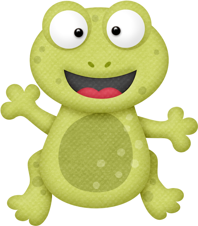 Spring Frog - Frog Clipart - Full Size Clipart (#378711) - PinClipart