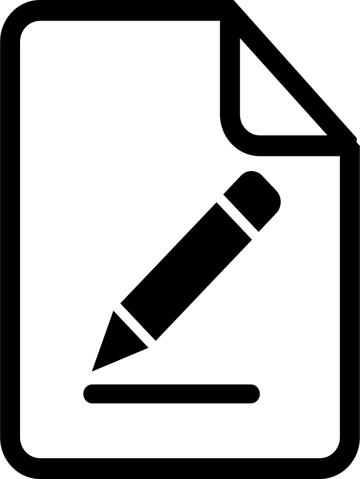 Png File Svg - Copy Writing Icon Clipart - Full Size Clipart (#3709496 ...