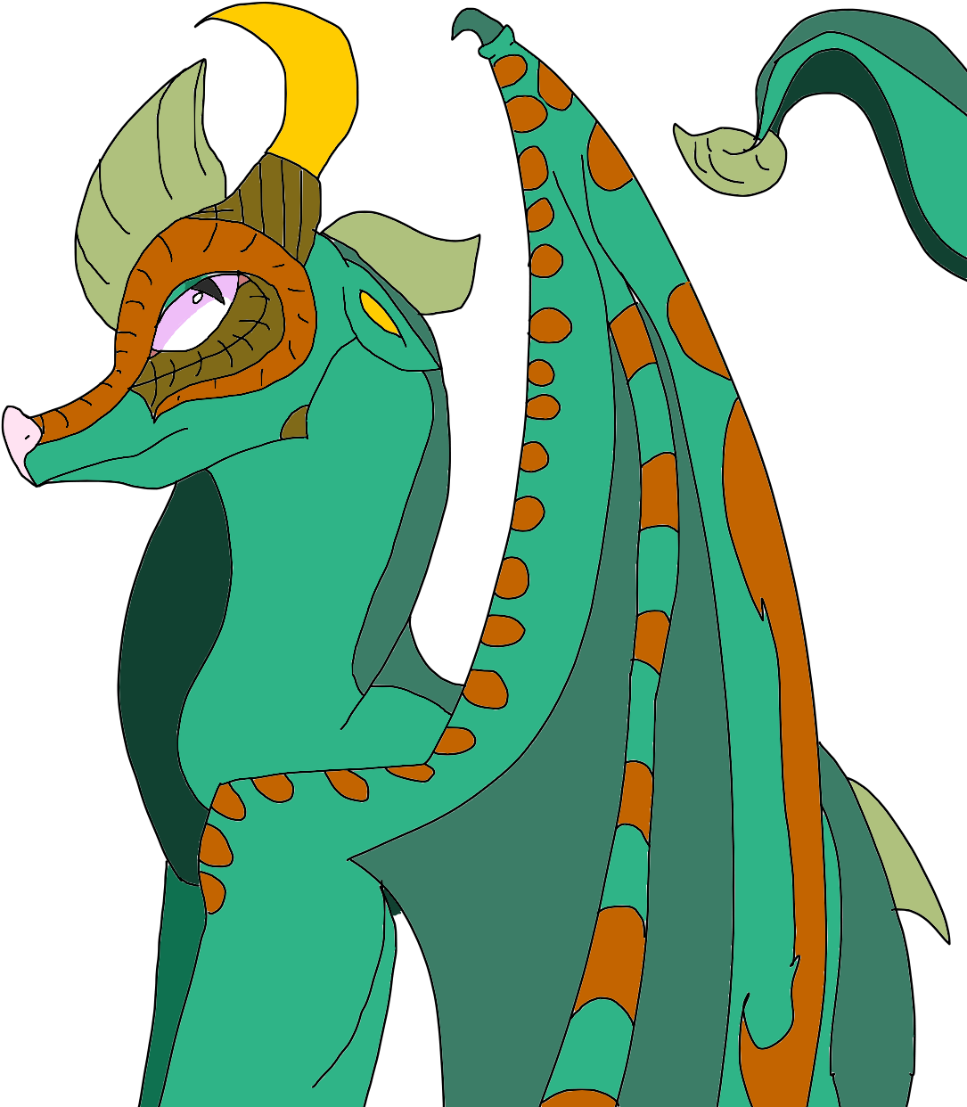 Aurorawings - Cartoon Clipart - Full Size Clipart (#3712671) - PinClipart