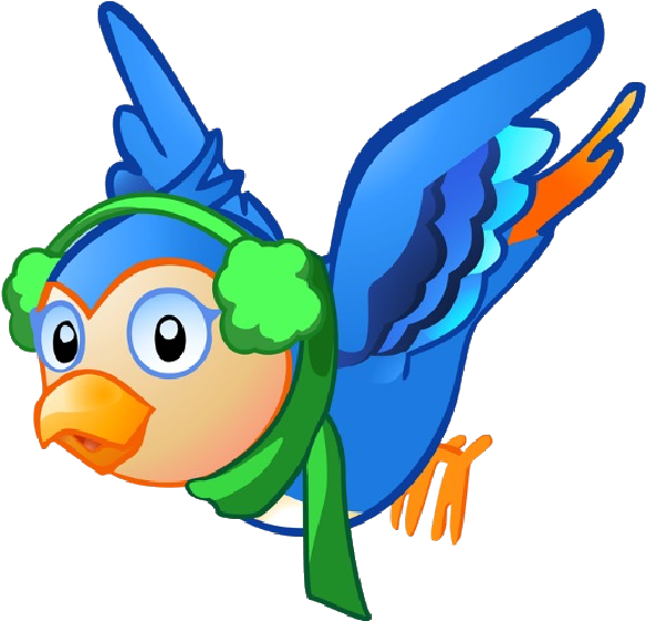 Blue Bird Cartoon Images - Clip Art - Png Download - Full Size Clipart ...