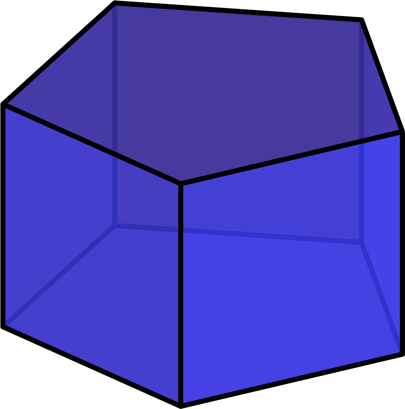 Open Pentagonal Prism Clipart Full Size Clipart 3714451 PinClipart