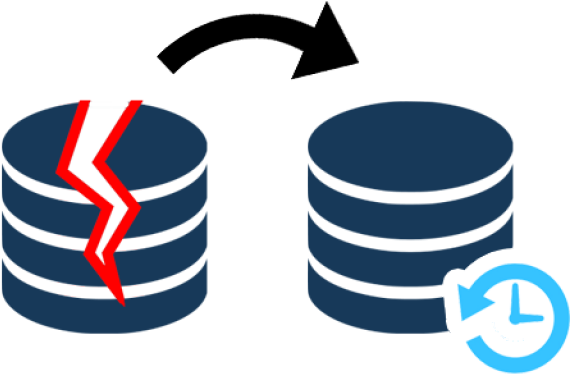 Disaster Clipart Disaster Recovery - Database Icon Black - Png Download ...