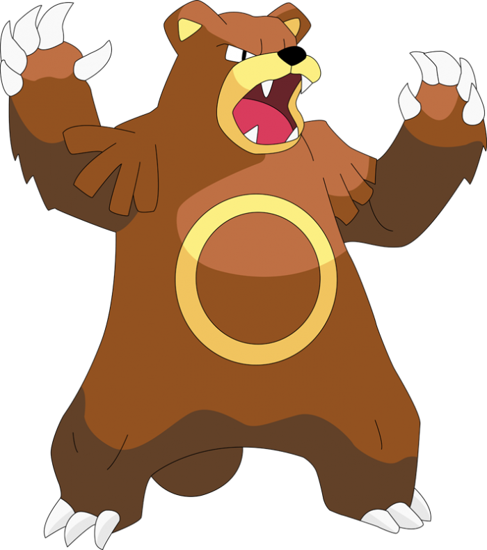 Ursaring Png - Ursaring Pokemon Clipart - Full Size Clipart (#3718413 ...