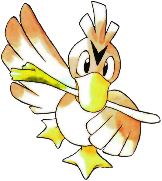 Farfetchd Clipart Clipground - Farfetch D Official Art - Png Download ...