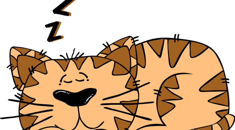 Catnap-940x520 - Cartoon Cat Clipart - Full Size Clipart (#3719856 ...