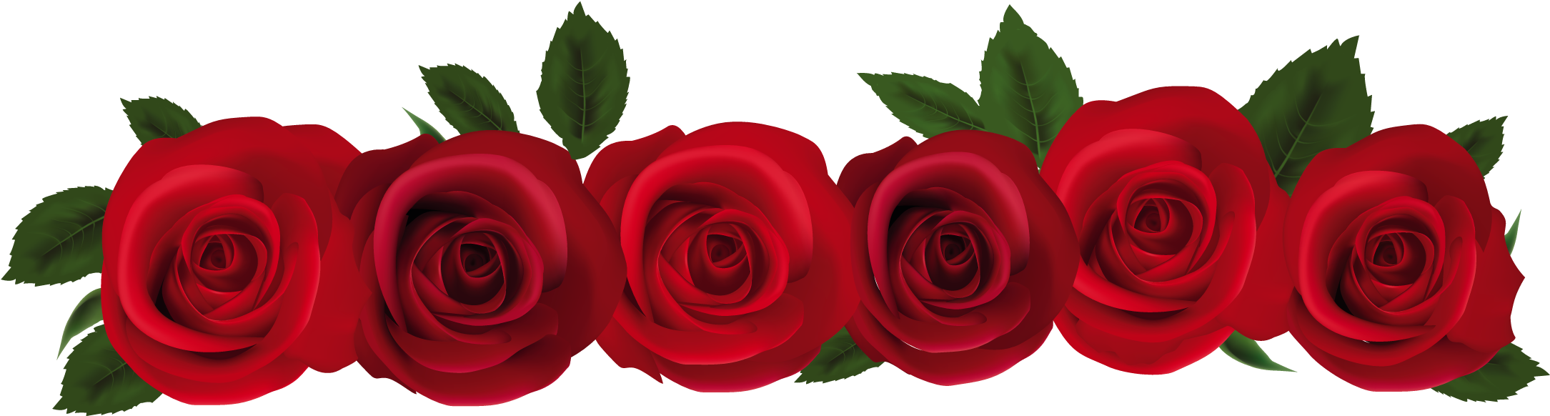 Download Clipart Of Db, Roses And Dozen - Red Rose Corner Png ...