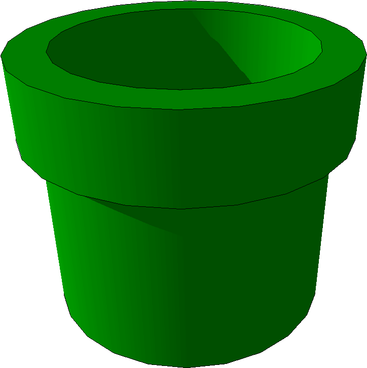 Pipe Clipart Mario Pipe - Mario 3d Warp Pipe - Png Download - Full Size ...