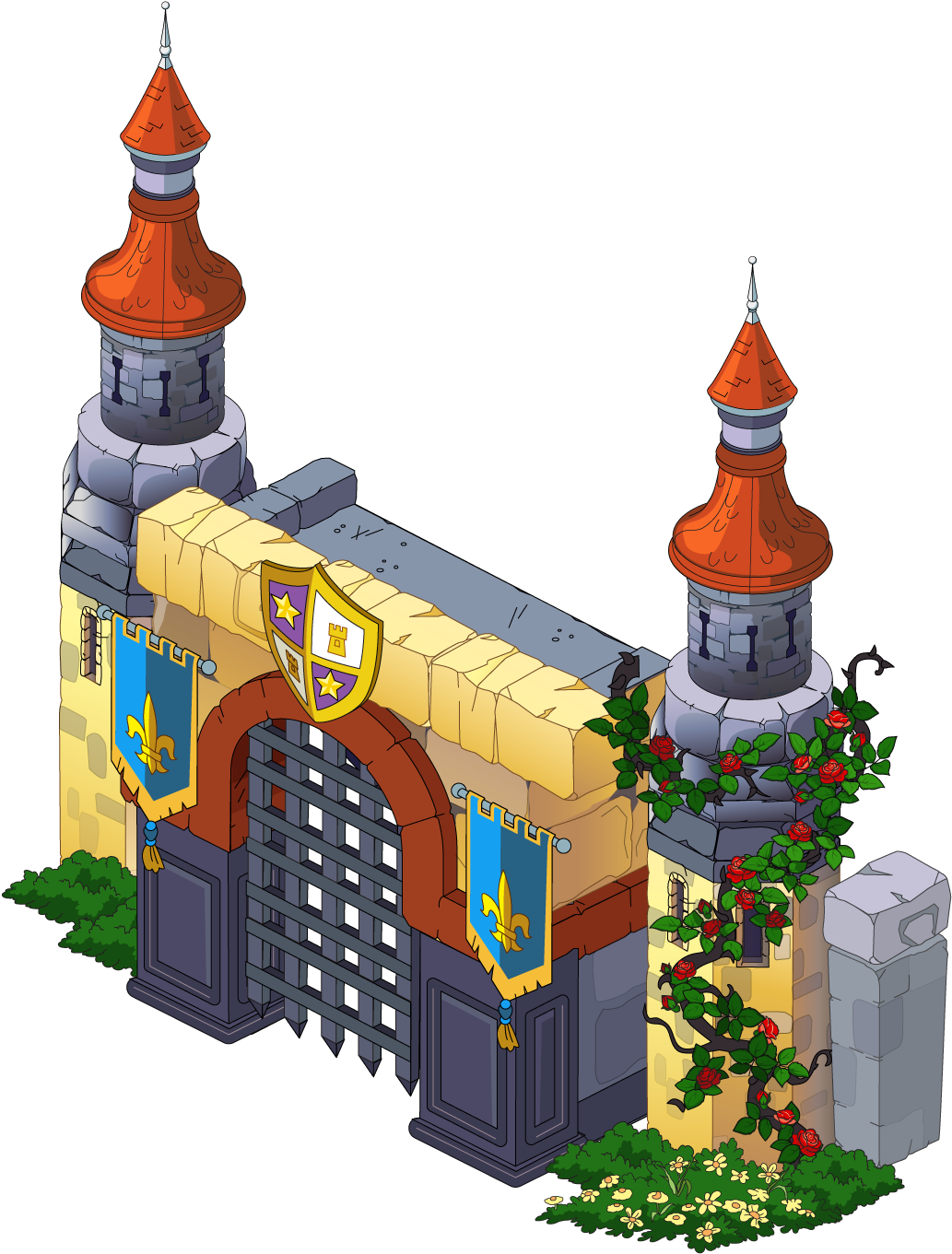 Medieval Castle Gate Png Clip Art Best Web Clipart