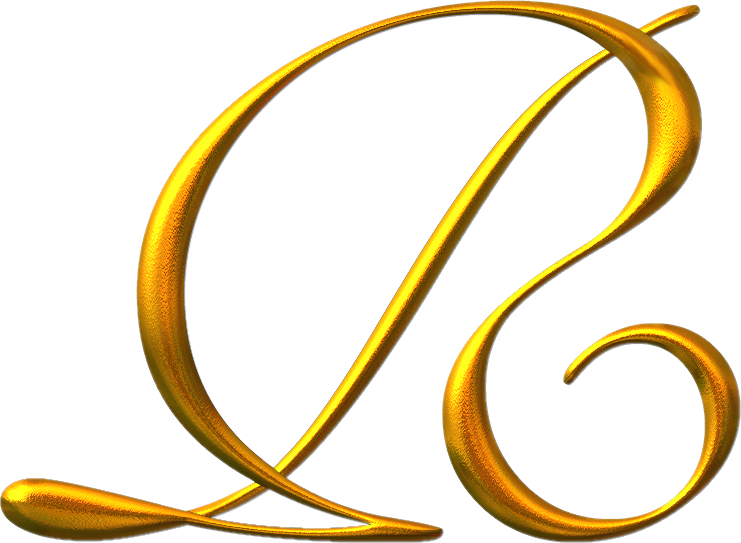 Gold Letters, Creative Lettering, Calligraphy Letters, Clipart - Full ...