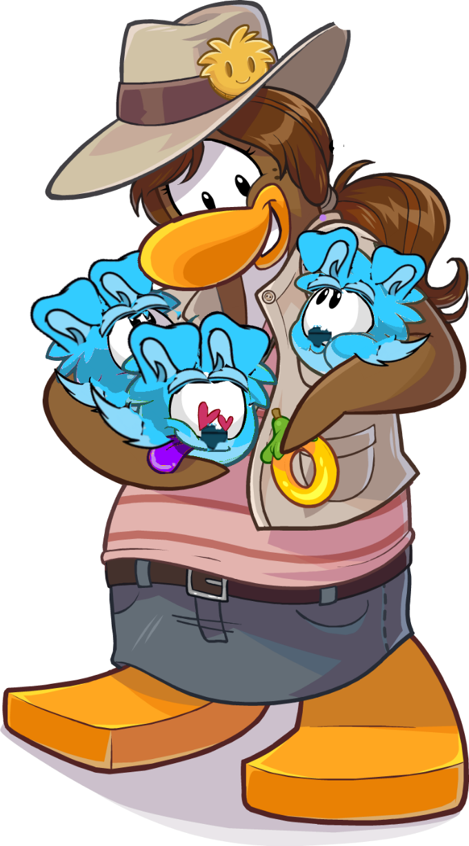 Ph Dog Puffles - Club Penguin Puffle Handler Clipart - Full Size ...
