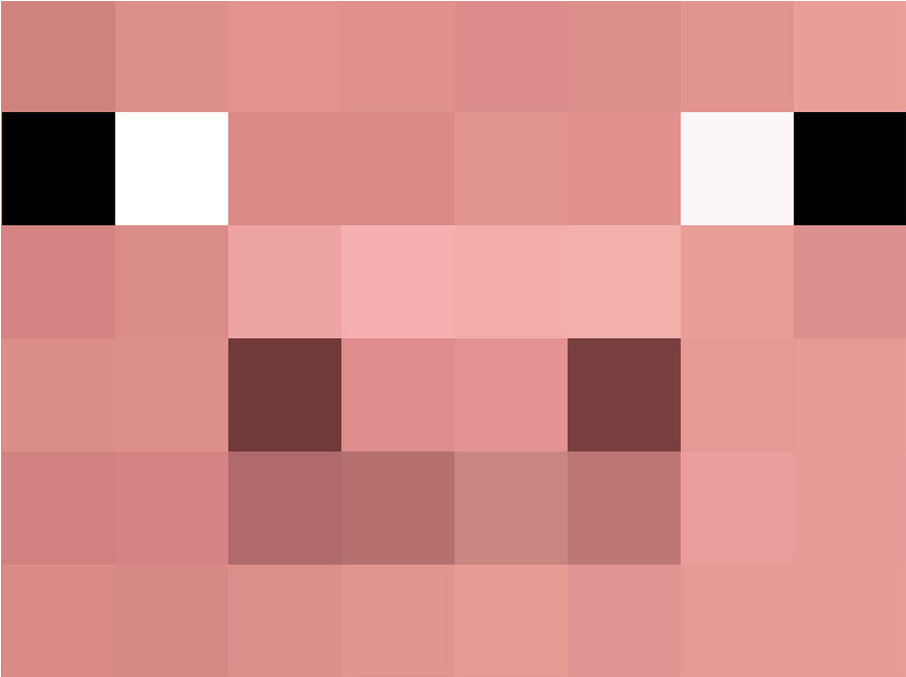 Minecraft Pig Png - Minecraft Pig Face Png Clipart - Full Size Clipart ...