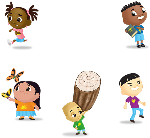 The Children Learn And They Don't Know Why - Cartoon Clipart - Full ...