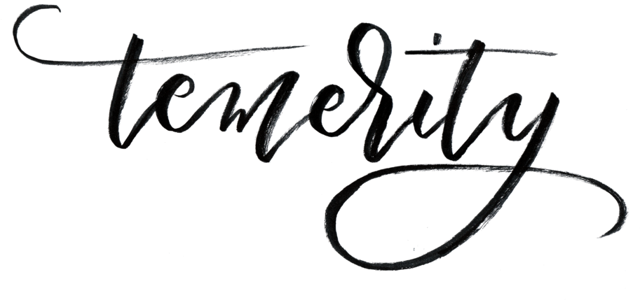 Download Temerity Final Logo - Calligraphy Clipart (#3742843) - PinClipart