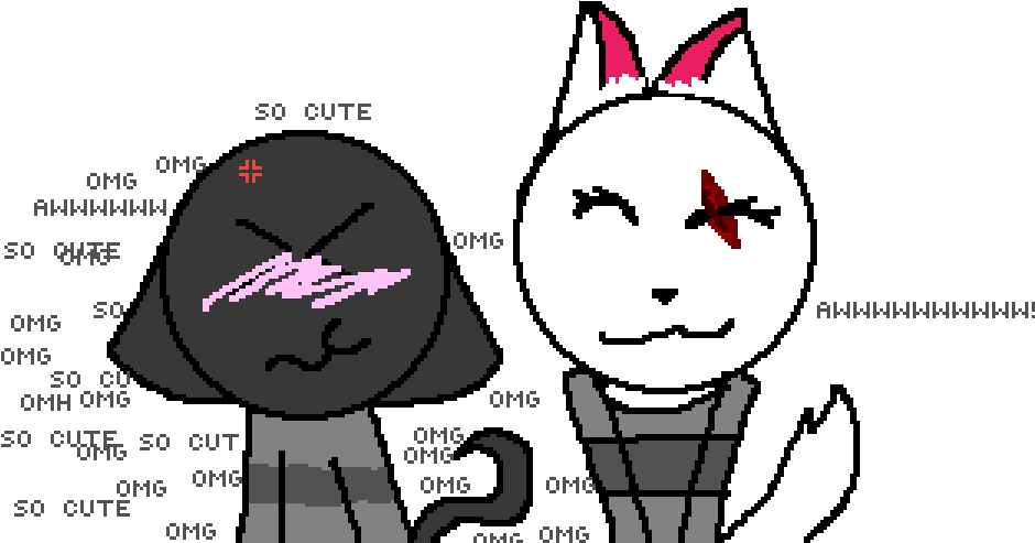 Oreo And Arty - Cartoon Clipart - Full Size Clipart (#3743766) - PinClipart