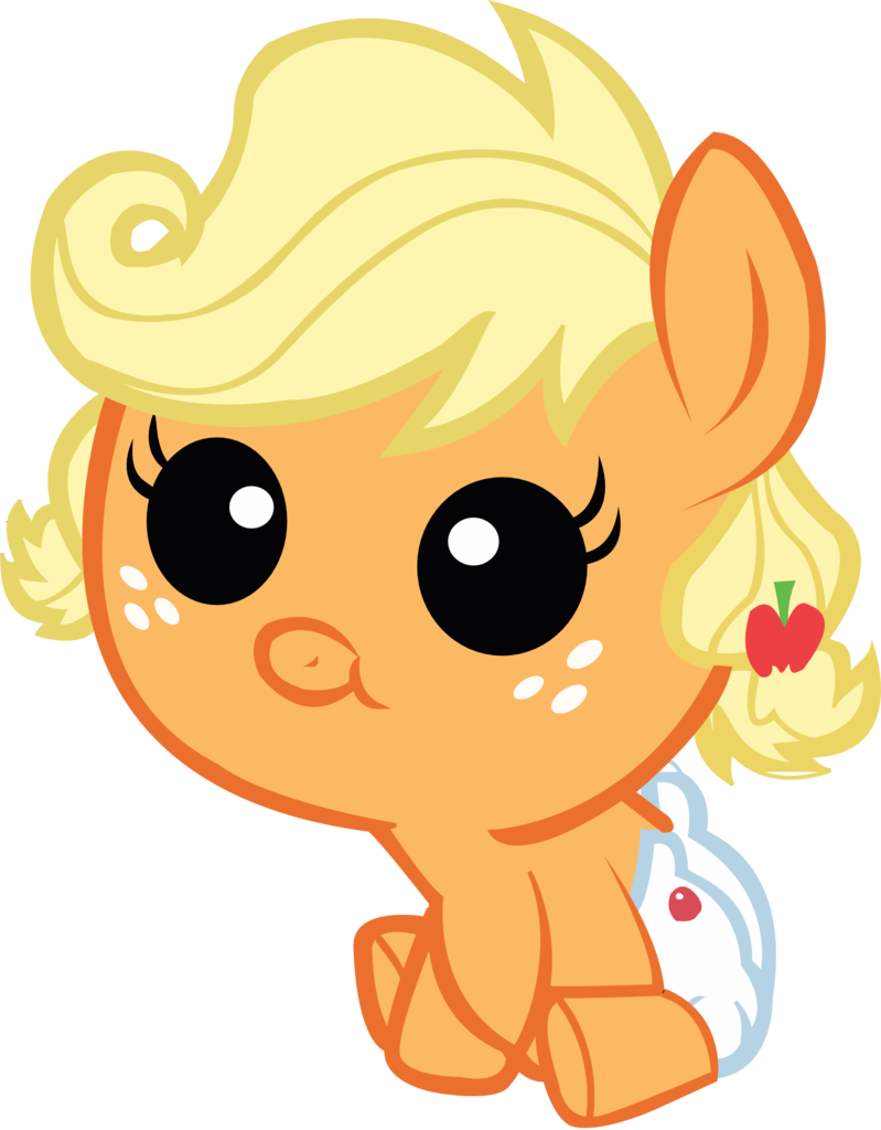 Apple Family Reunion, Applejack, Artist - My Little Pony Baby Applejack ...