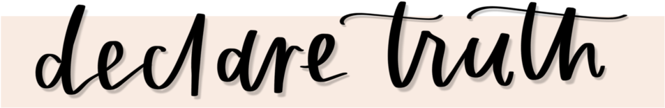 Declare Truth - Calligraphy Clipart - Full Size Clipart (#3744240 ...