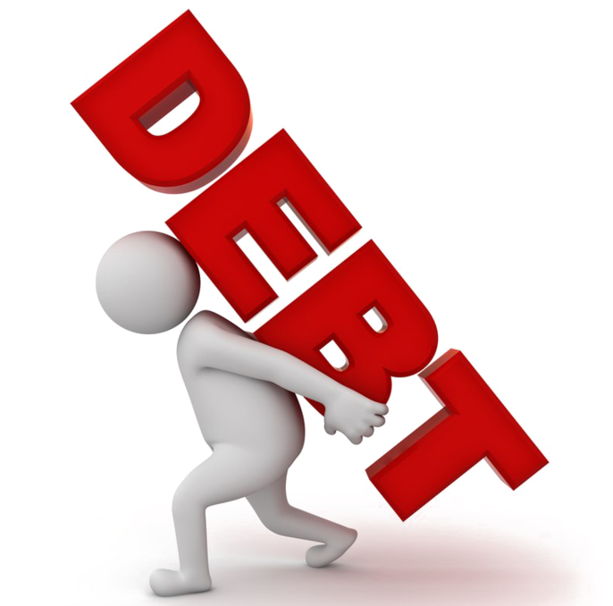 Download Debt Png Photo - High Levels Of Private Debt Clipart (#3746619 ...