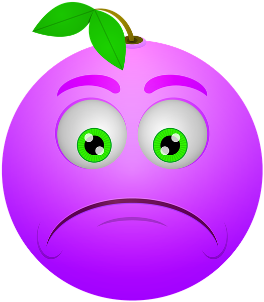 Smiley, Berry, Sad, Frown, Icon - Smiley Clipart - Full Size Clipart ...