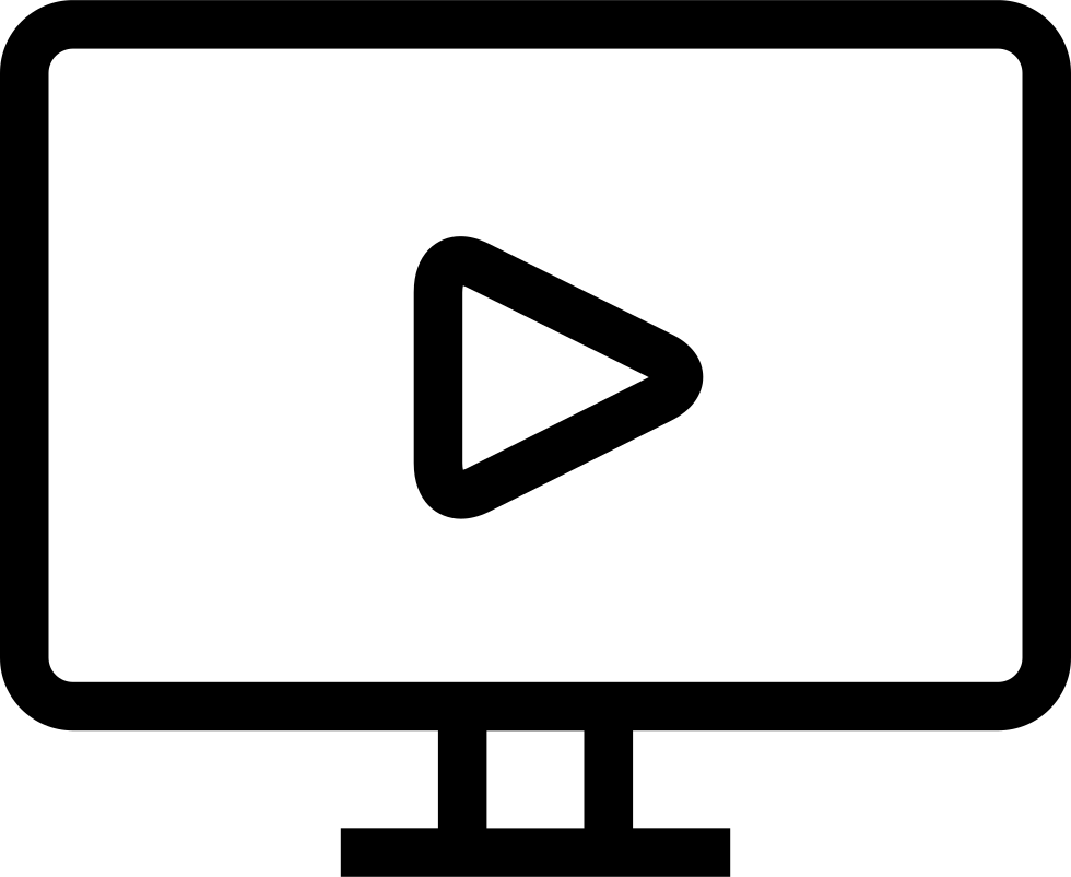 Download Png File Svg - Screen Symbol Clipart (#3755490) - PinClipart