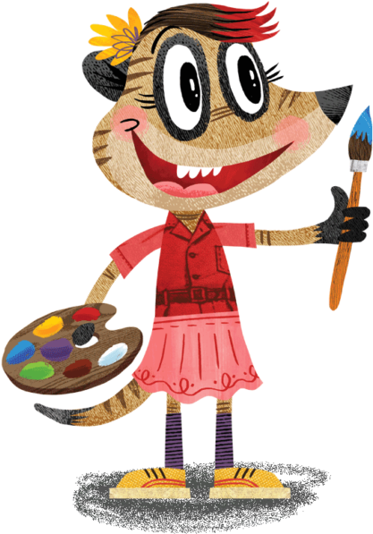 Arty - Cartoon Clipart - Full Size Clipart (#3757516) - PinClipart