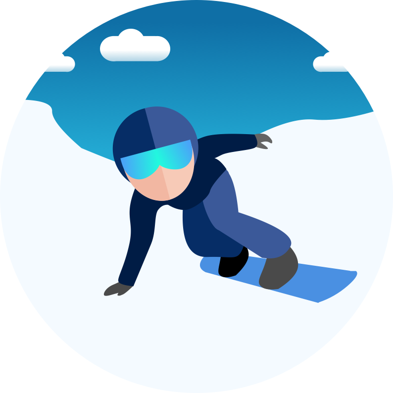 Snowboard - Cartoon Clipart - Full Size Clipart (#3761377) - PinClipart