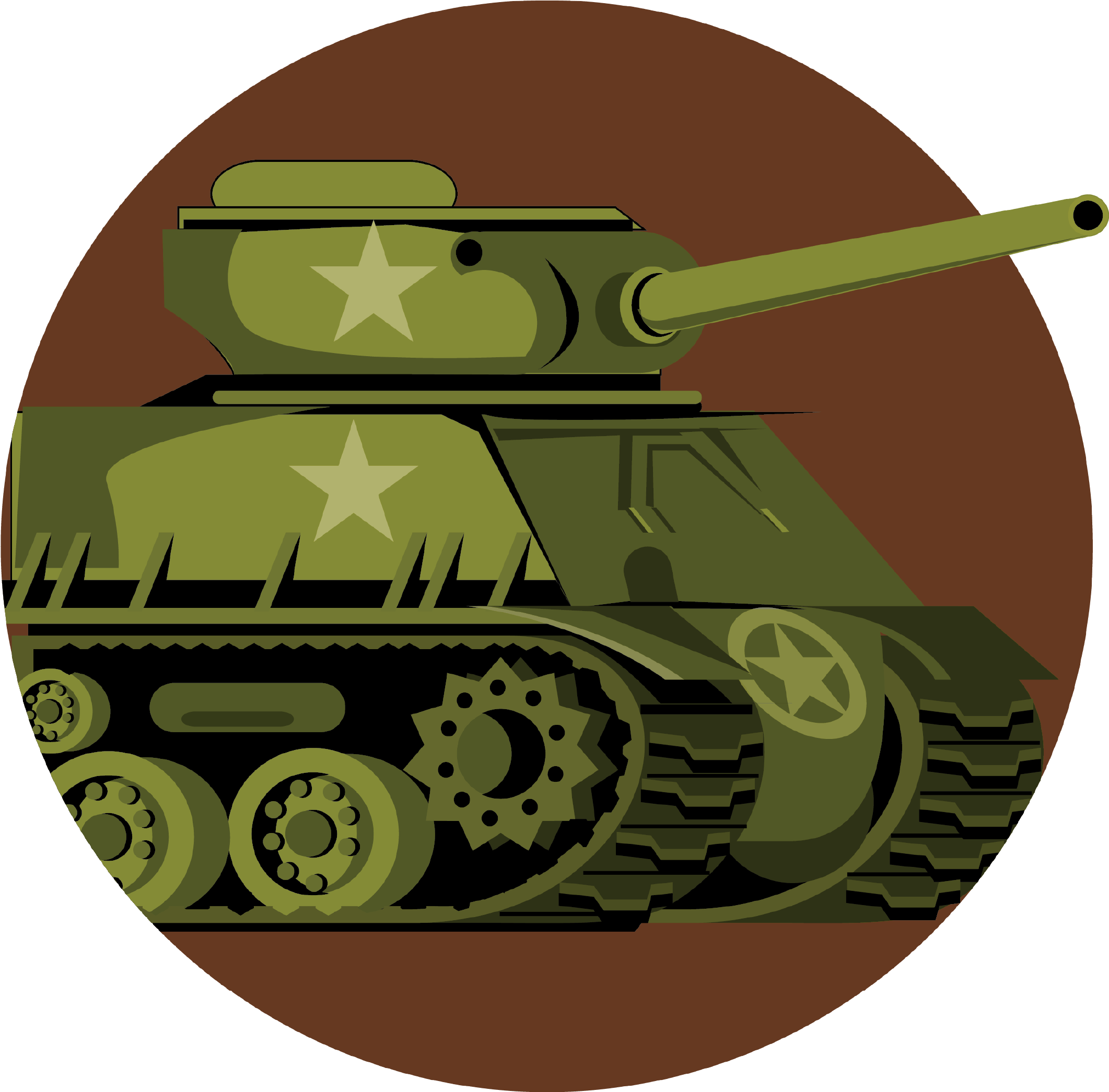 Sherman Tank - Camera Icon Clipart - Full Size Clipart (#3764704 ...