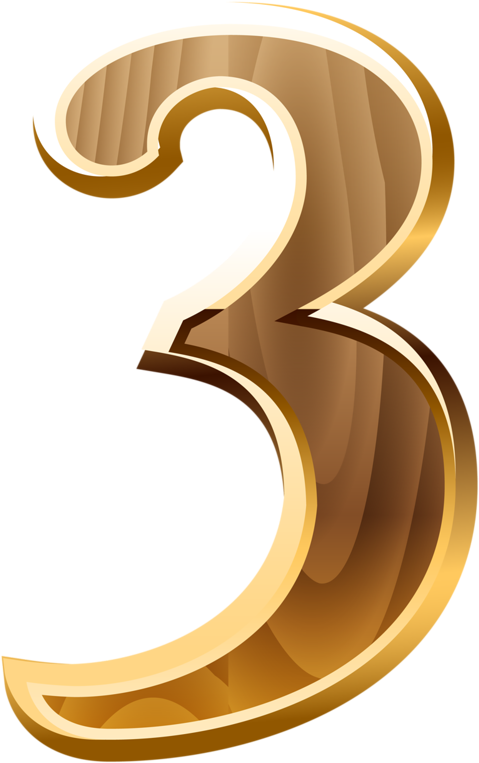Яндекс - Фотки - Bronze Number 3 Png Clipart - Full Size Clipart ...