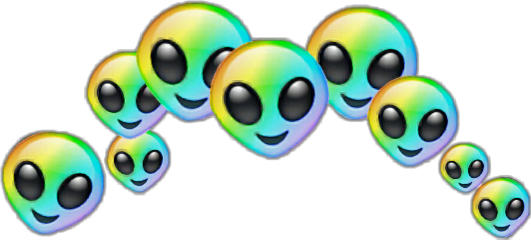 Freetoedit Aliens - Png Vaporwave Clipart - Full Size Clipart (#3765160 ...