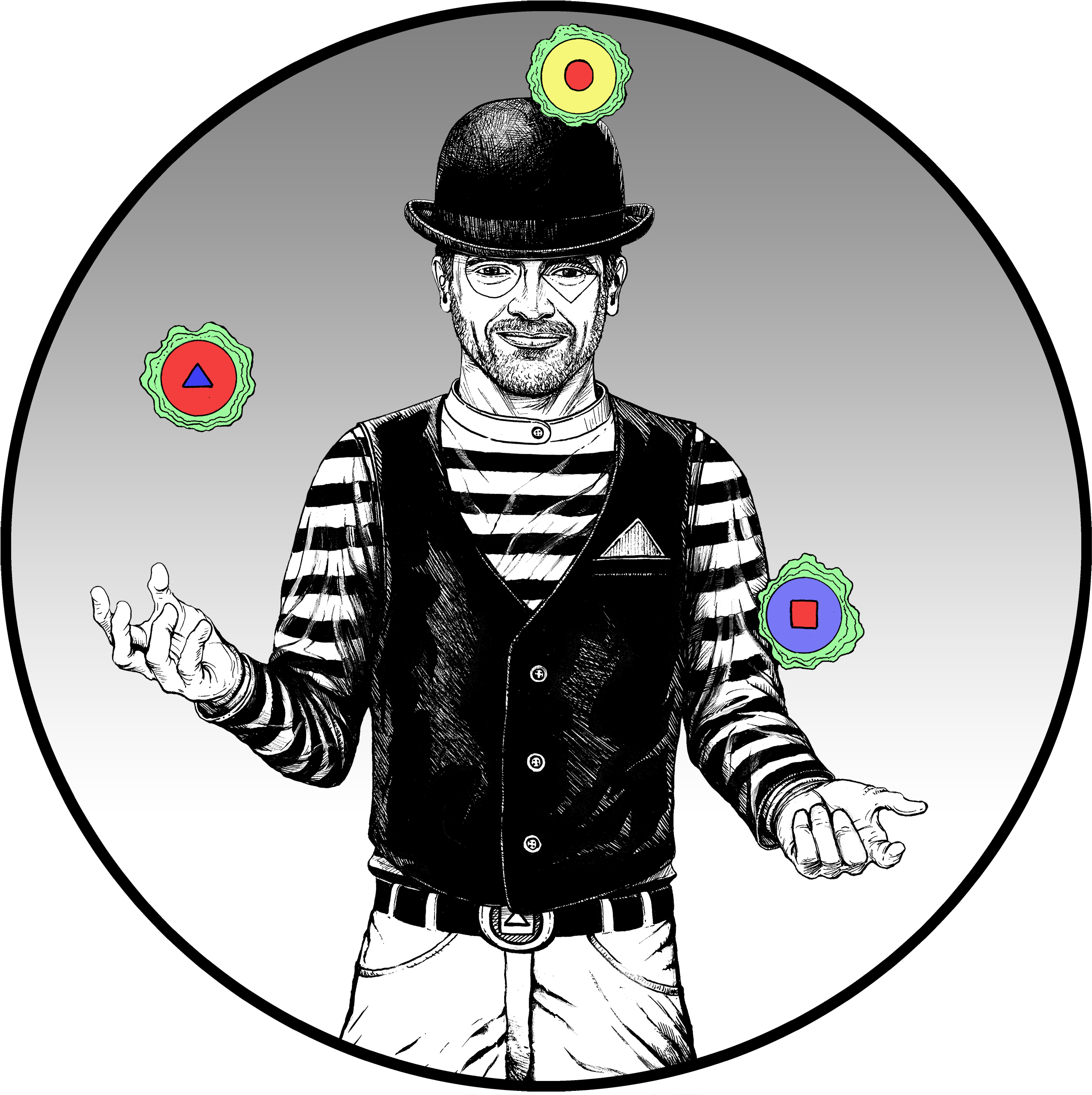 Jono - Circle Clipart - Full Size Clipart (#3771642) - PinClipart