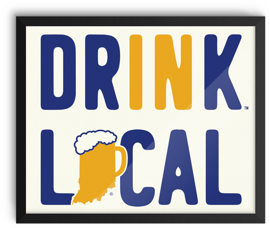 Drink Local Poster Clipart - Full Size Clipart (#3772278) - PinClipart